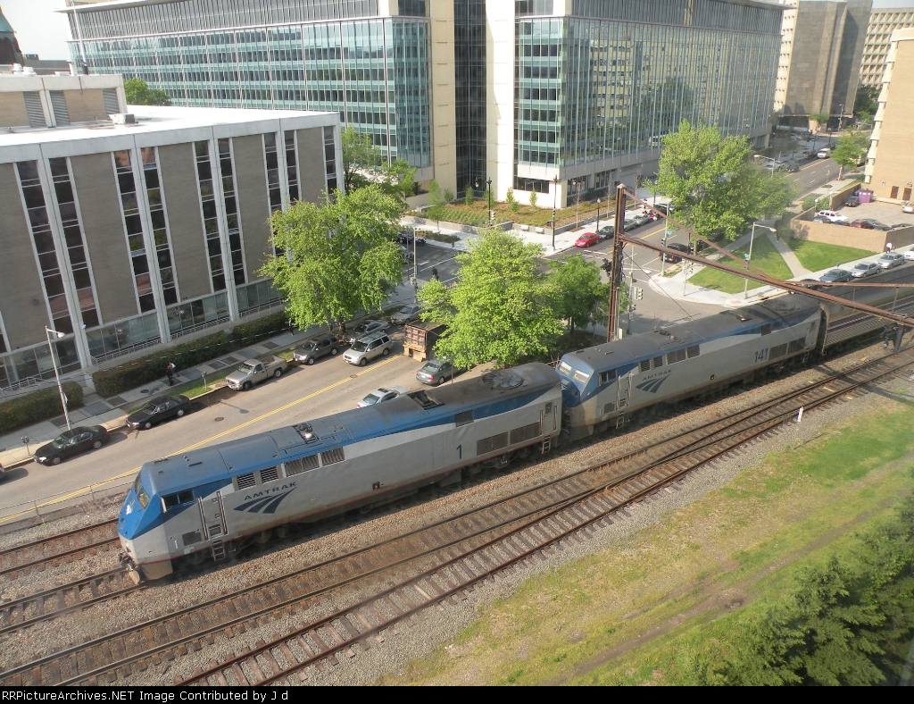 Amtrak 1 and 141
